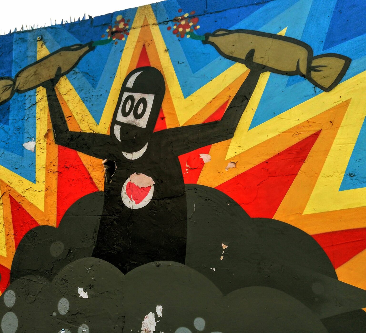 How nifty are David de Limón's Valencian ninjas? Valencia street art ...